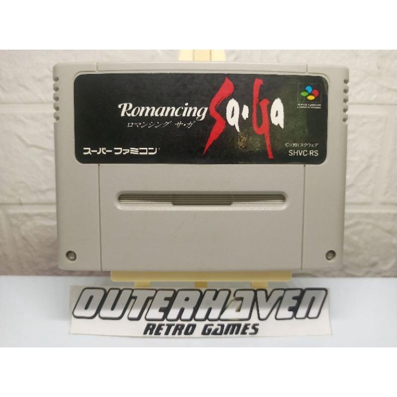 SFC Game Romancing Saga (Japan Import), Video Gaming, Video Games, Nintendo on Carousell