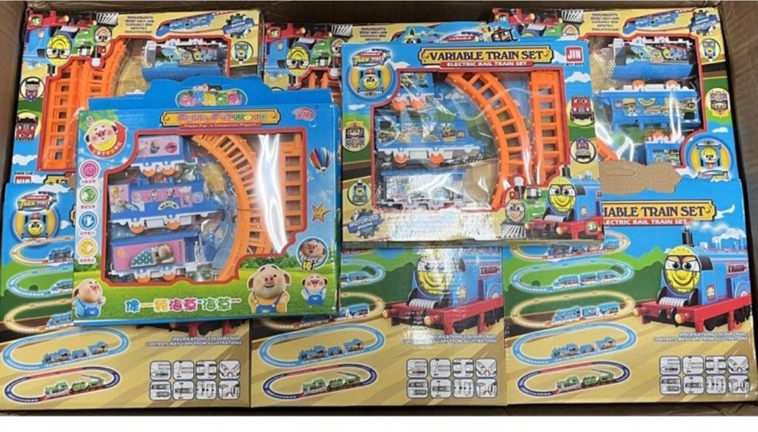 (SG Ready) Peppa pig train / Variable Train toy, Hobbies & Toys, Toys ...