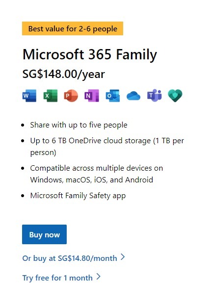 Sharing Office 365 Family subscription, Computers & Tech, Parts ...
