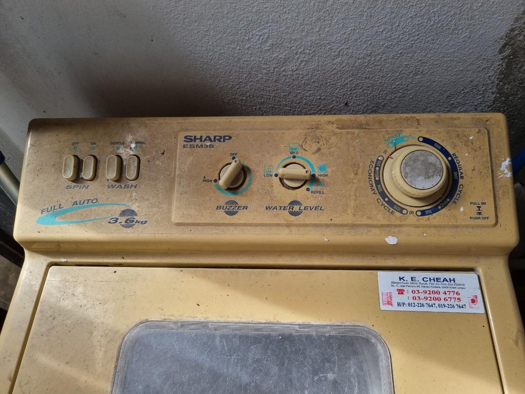 Sharp Washing Machine, TV & Home Appliances, Washing Machines and ...
