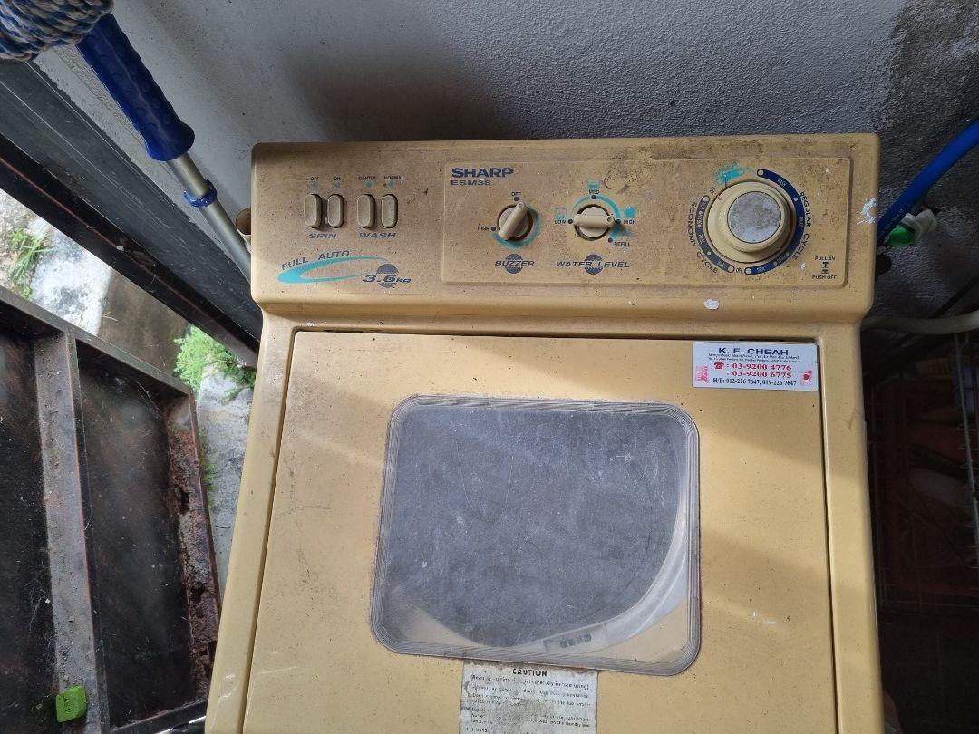 Sharp Washing Machine, TV & Home Appliances, Washing Machines and ...