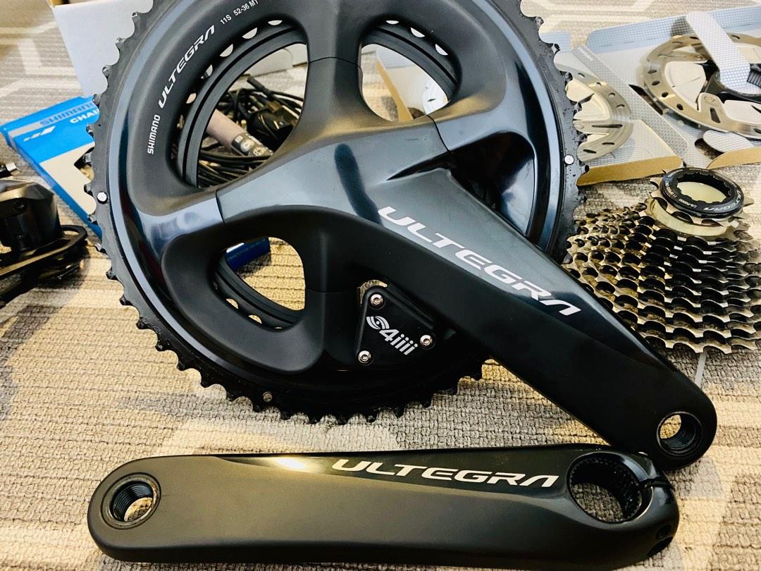 Shimano Ultegra R8070 Di2 2x11 Speed Full Set with Dual Sided 4iii ...