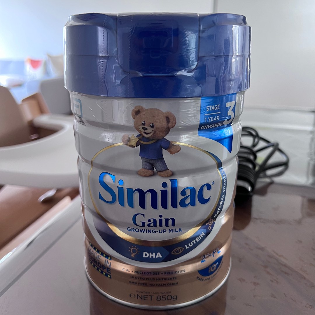 Similac Gain Stage 3, Babies & Kids, Nursing & Feeding, Weaning ...