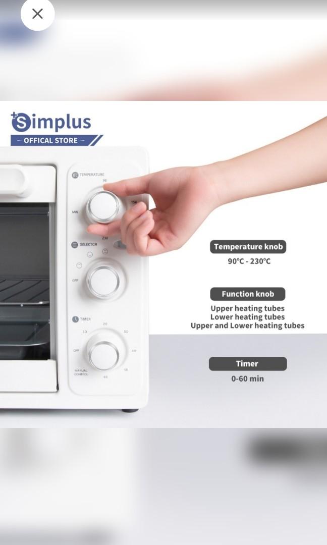 Simplus oven, TV & Home Appliances, Kitchen Appliances, Ovens ...