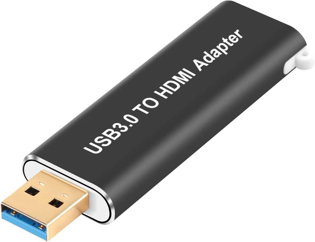 SJ006 Grey USB to HDMI Adapter USB 3.0 to HDMI for HDTV/ Monitors ...
