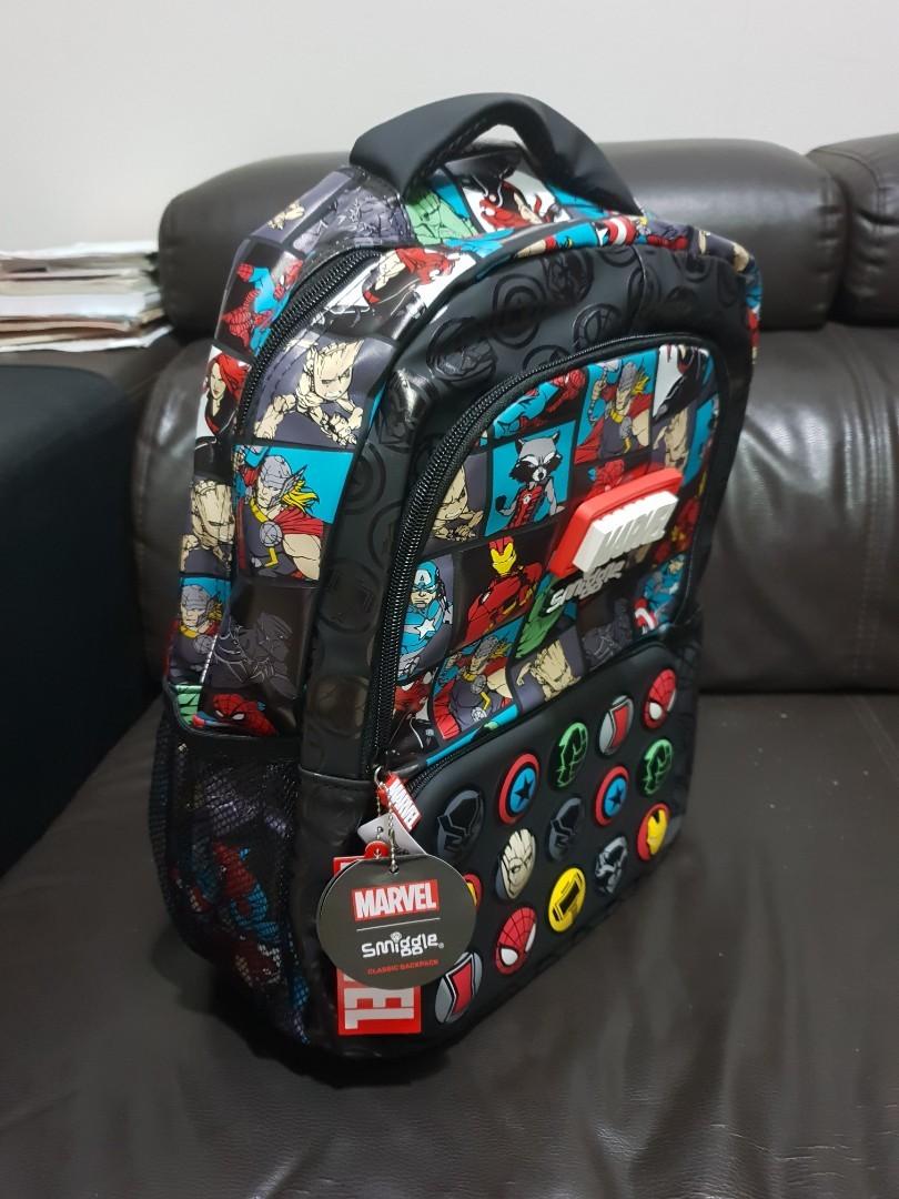 Smiggle Marvel Bag, Hobbies & Toys, Stationery & Craft, Stationery ...