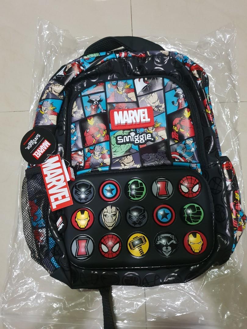 Smiggle Marvel Bag, Hobbies & Toys, Stationery & Craft, Stationery ...