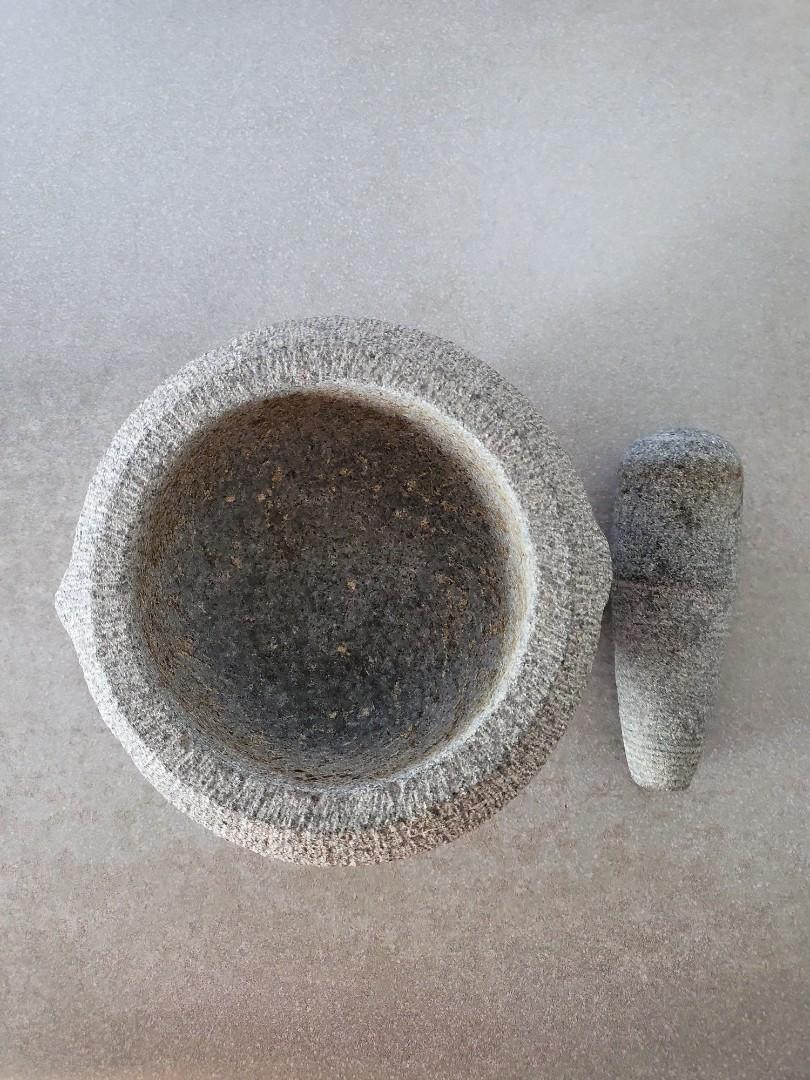 Solid Stone Pounder, Furniture & Home Living, Kitchenware & Tableware ...