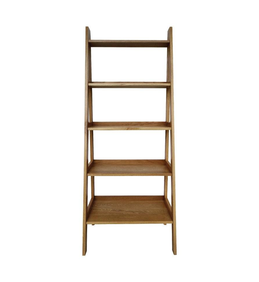 Solid Teak Wood Ladder Shelf, Furniture & Home Living, Furniture ...
