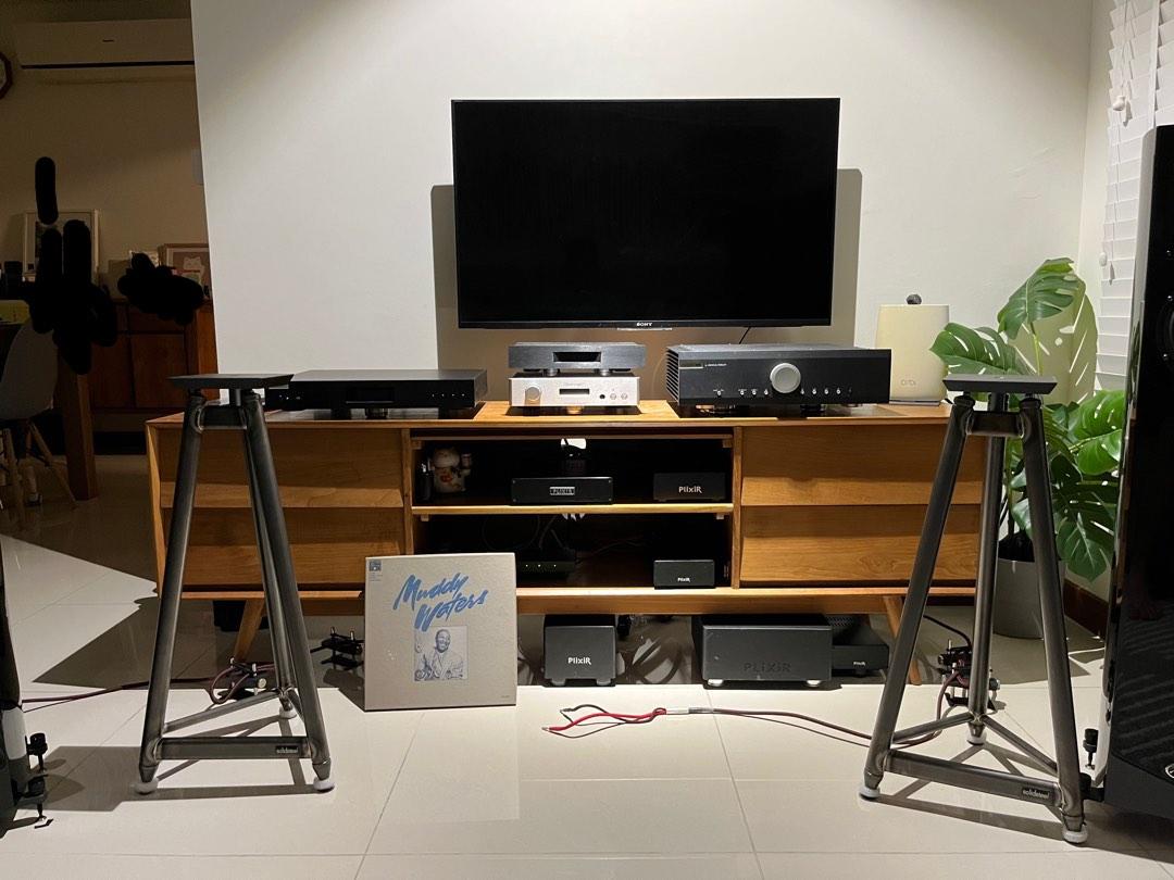 Solidsteel ss-7 raw metal stands, Audio, Soundbars, Speakers ...