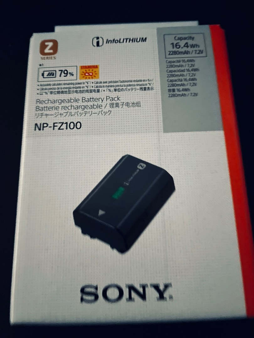 Sony NP-FZ100, Photography, Photography Accessories, Batteries ...