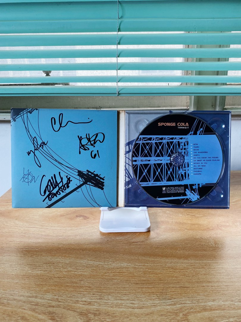 *Autographed* Sponge Cola - Transit (Signed) CD, Hobbies & Toys, Music ...