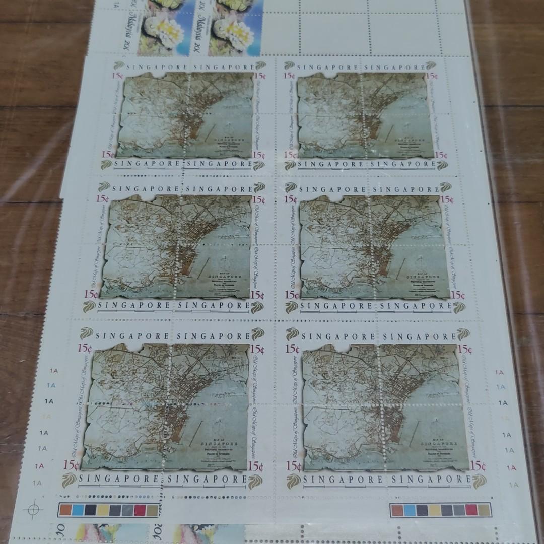 Rare USA stamp sheet, other stamp sheets and miniature sheets of ...