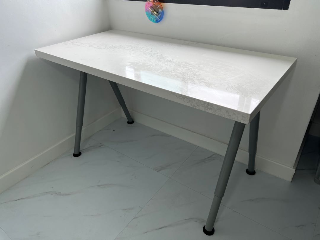 Stone Study Table, Furniture & Home Living, Furniture, Tables & Sets on ...