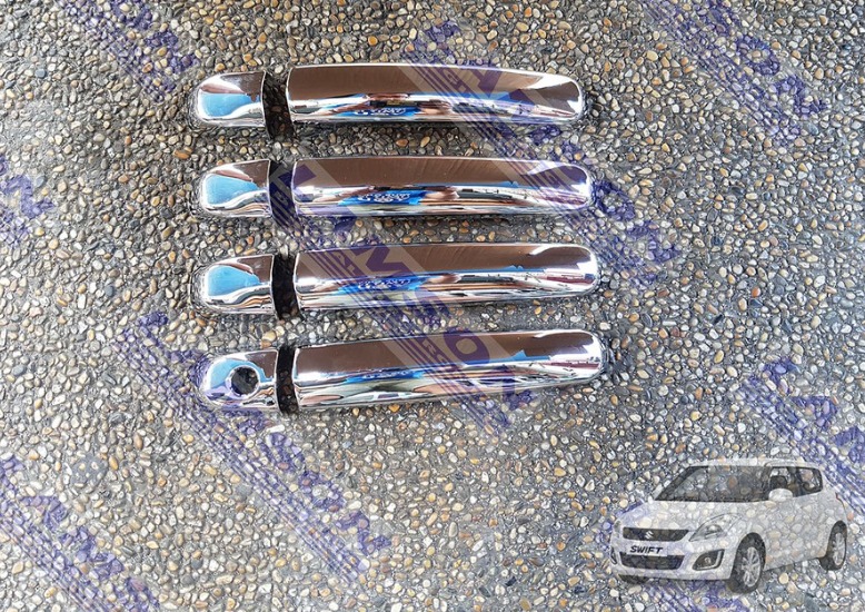 Suzuki Swift 2nd Generation 2012 - 2018 Door Handle Cover Chrome, Car ...