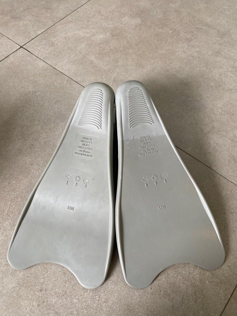 Swimming Fins Flippers size US3.5/4.5, Sports Equipment, Sports & Games ...