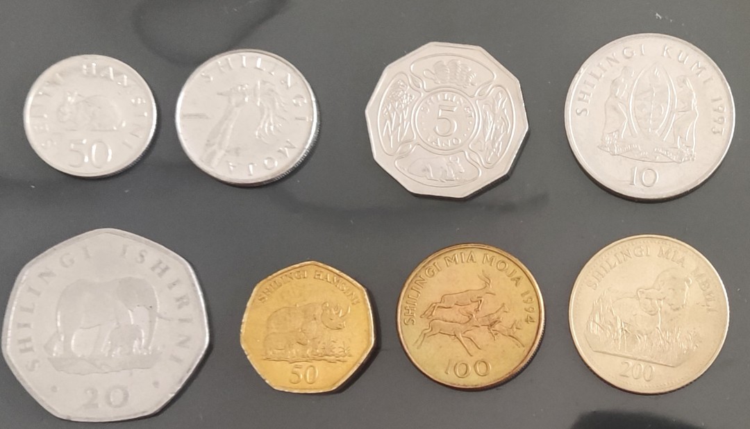 Tanzania Old Coin-8pcs, Hobbies & Toys, Memorabilia & Collectibles ...