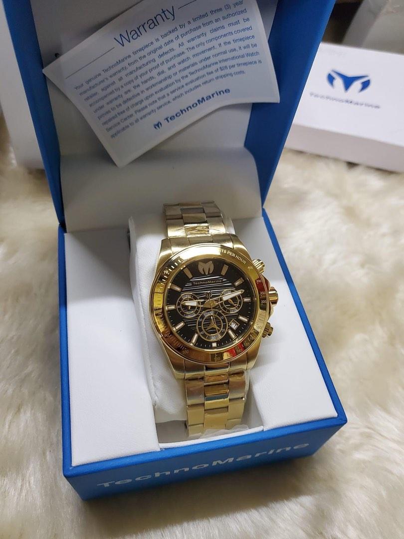 TechnoMarine Manta Ray Watch, Luxury, Watches on Carousell