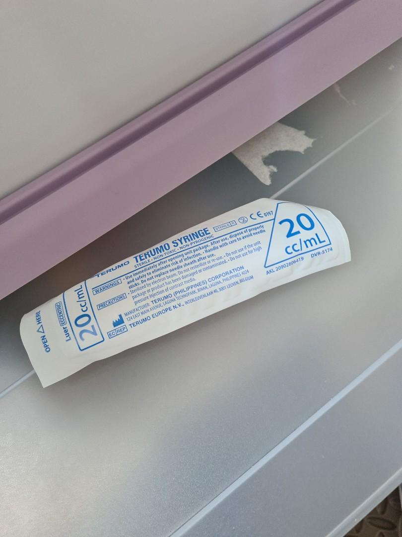 Terumo syringe, Health & Nutrition, Medical Supplies & Tools on Carousell