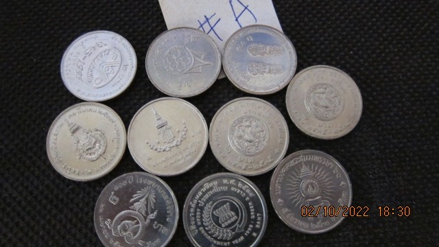 Thailand 22mm Comm 2baht coin 10pcs #A, Hobbies & Toys, Memorabilia ...