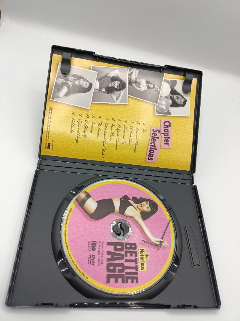 The Notorious Bettie Page Hbo Films Us Madeused Dvd Hobbies And Toys Music And Media Cds