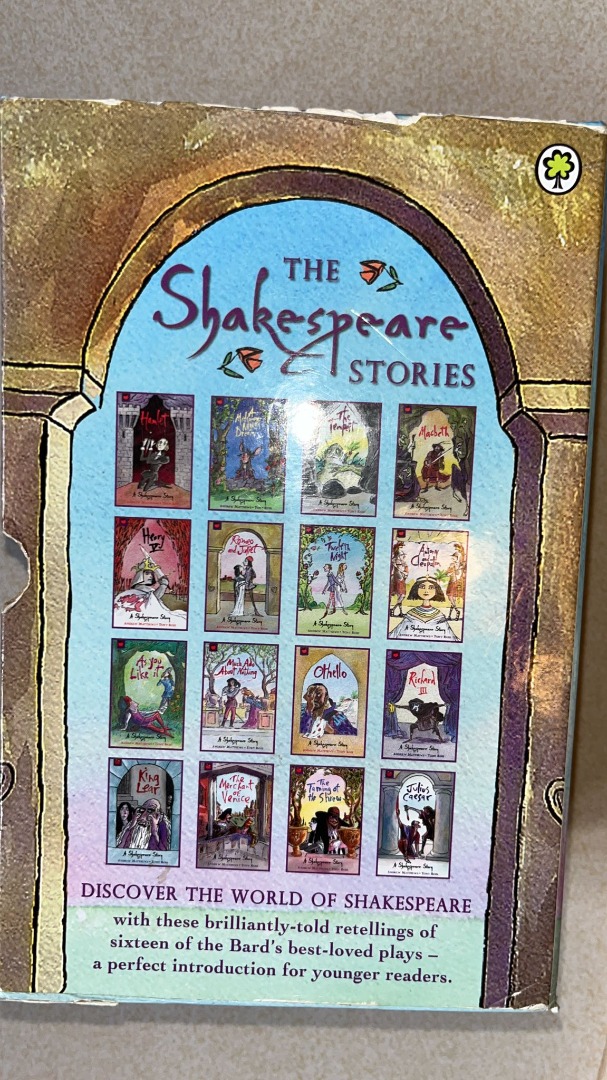The shakespeare stories by Andre Mattews and Tony Ross, 興趣及遊戲, 書本 & 文具 ...