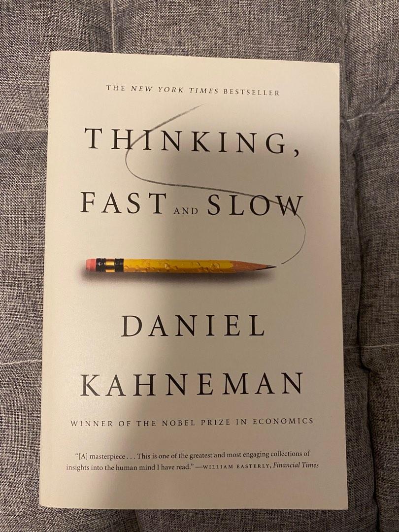 Thinking fast and slow 快思慢想, 興趣及遊戲, 書本 & 文具, 教科書 - Carousell