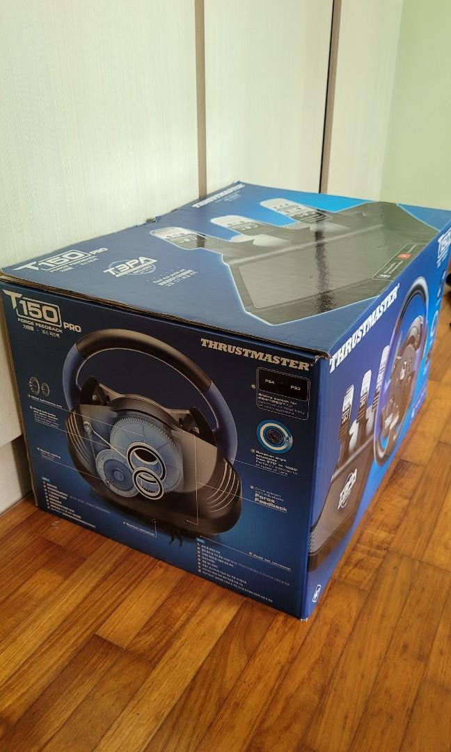 Thrustmaster T150 Pro Force Feedback Wheel with T3PA Pedals add-on ...
