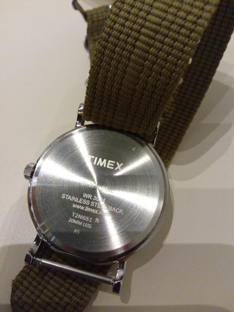 Timex Weekender Indiglo, Men's Fashion, Watches & Accessories, Watches ...