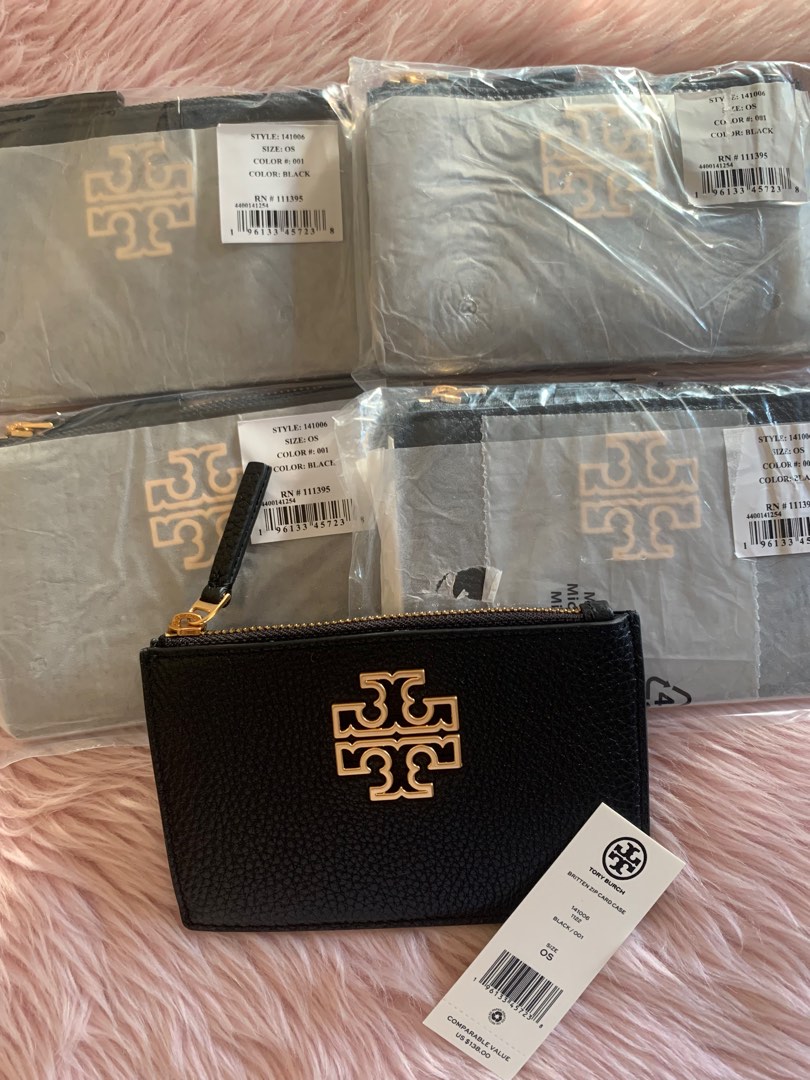 Tory Burch Zip Card Case, Women's Fashion, Bags & Wallets, Wallets ...