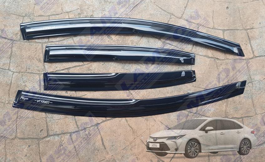 Toyota Corolla Altis 12th Generation 2020 - 2022 Rain Visors, Car Parts ...