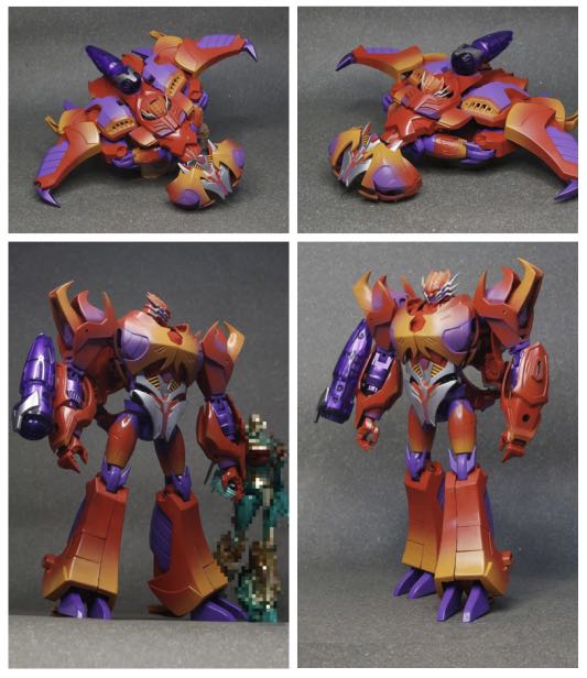 Transformers APC Toys - APC-004BF Bossy Flame (aka TFP Megatron / Beast ...