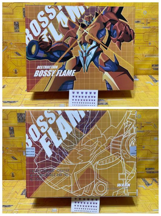 Transformers APC Toys - APC-004BF Bossy Flame (aka TFP Megatron / Beast ...