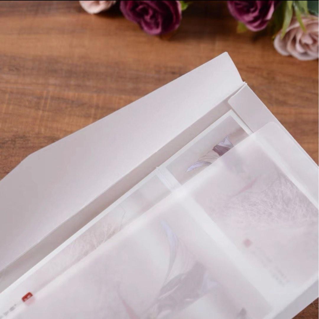 Transparent Sulfuric Acid Paper Envelope Creative Frosted Envelope ...