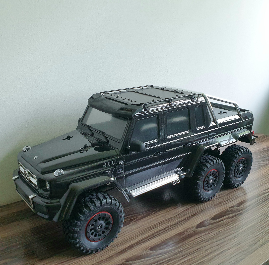 Traxxas - Mercedes-Benz G 63 AMG TRX6 6x6 1/10 Crawler RTR Customised ...