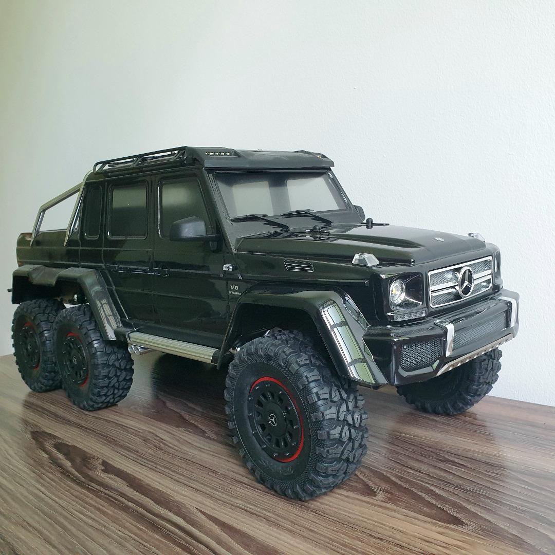 Traxxas - Mercedes-Benz G 63 AMG TRX6 6x6 1/10 Crawler RTR Customised ...
