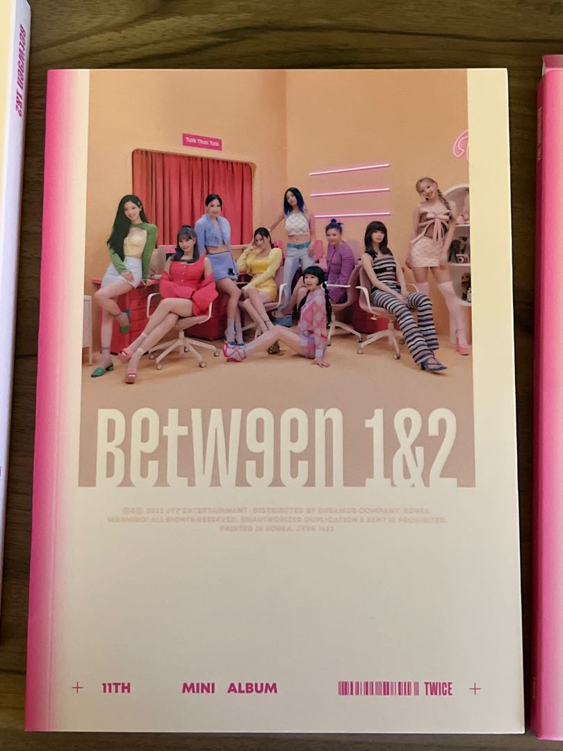 Twice Between 1&2 Mini Album Archive Version, Hobbies & Toys ...