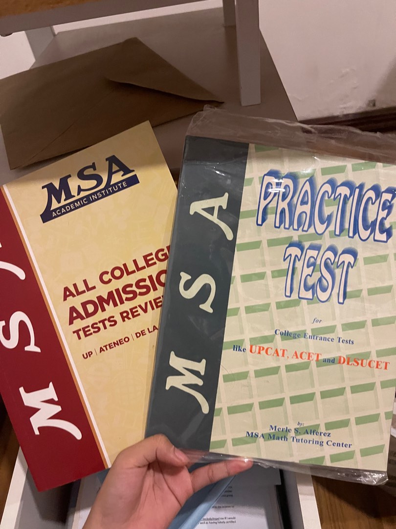 UPCAT/ DLSU-CET/ ACET reviewer, Hobbies & Toys, Books & Magazines ...