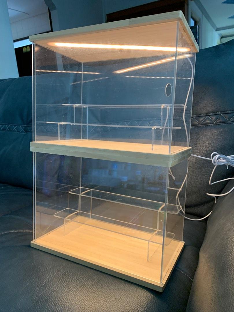 USB LED Light Pop mart POPMART Figurine Display Box, Hobbies & Toys ...