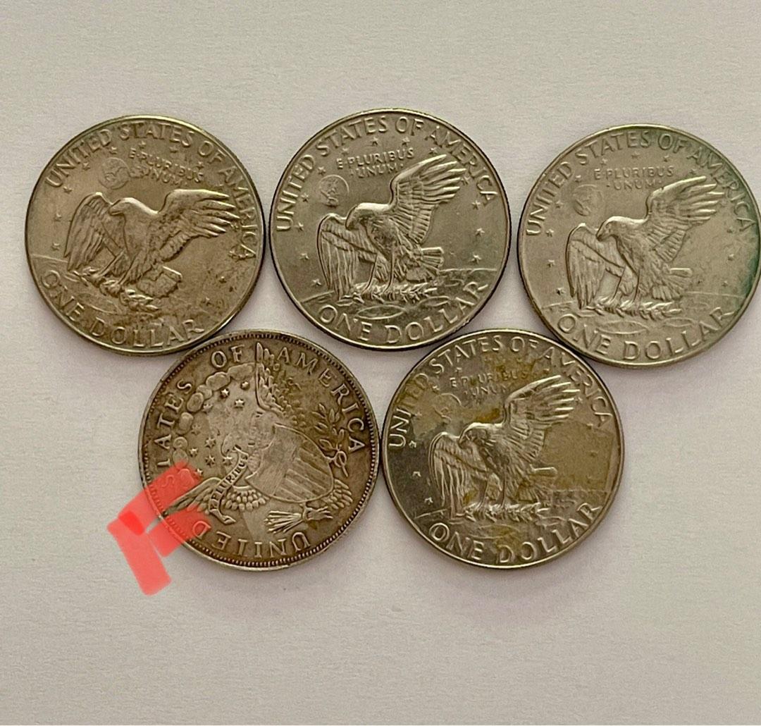 USD $1 coins 1974/1978, Hobbies & Toys, Memorabilia & Collectibles ...