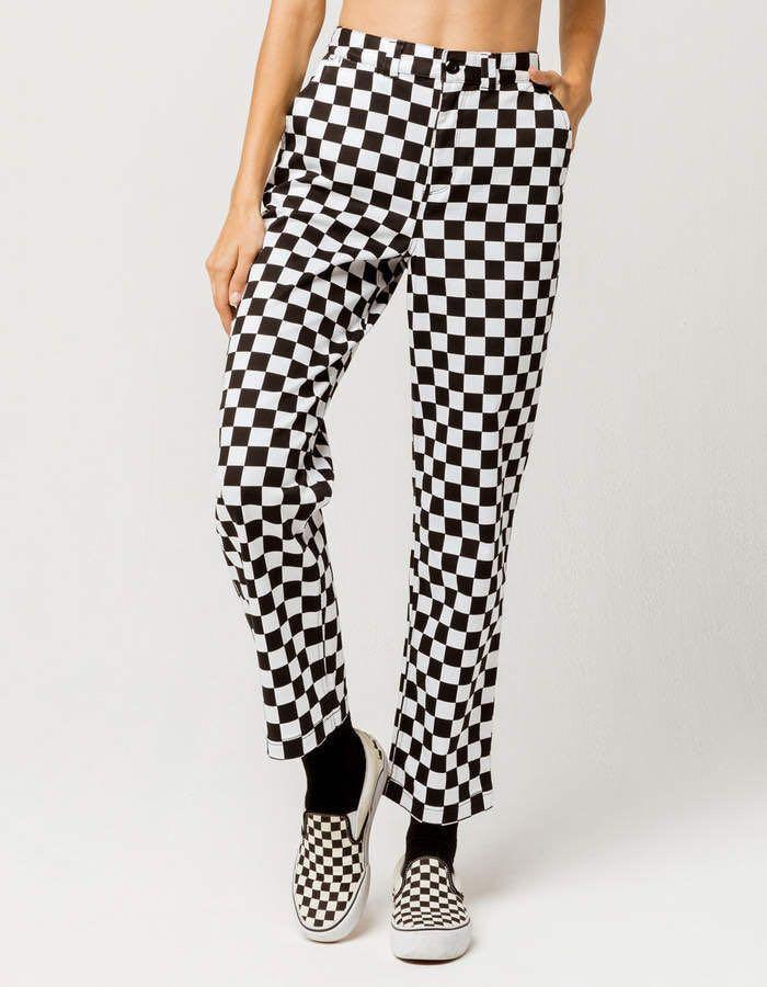Vans Checkerboard Pants, Women's Fashion, Bottoms, Jeans & Leggings on ...