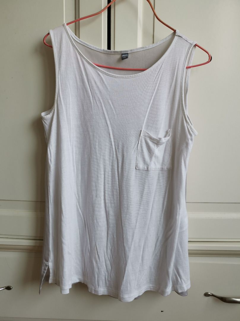 very light and soft, white in front, the back is soft satin in light ...