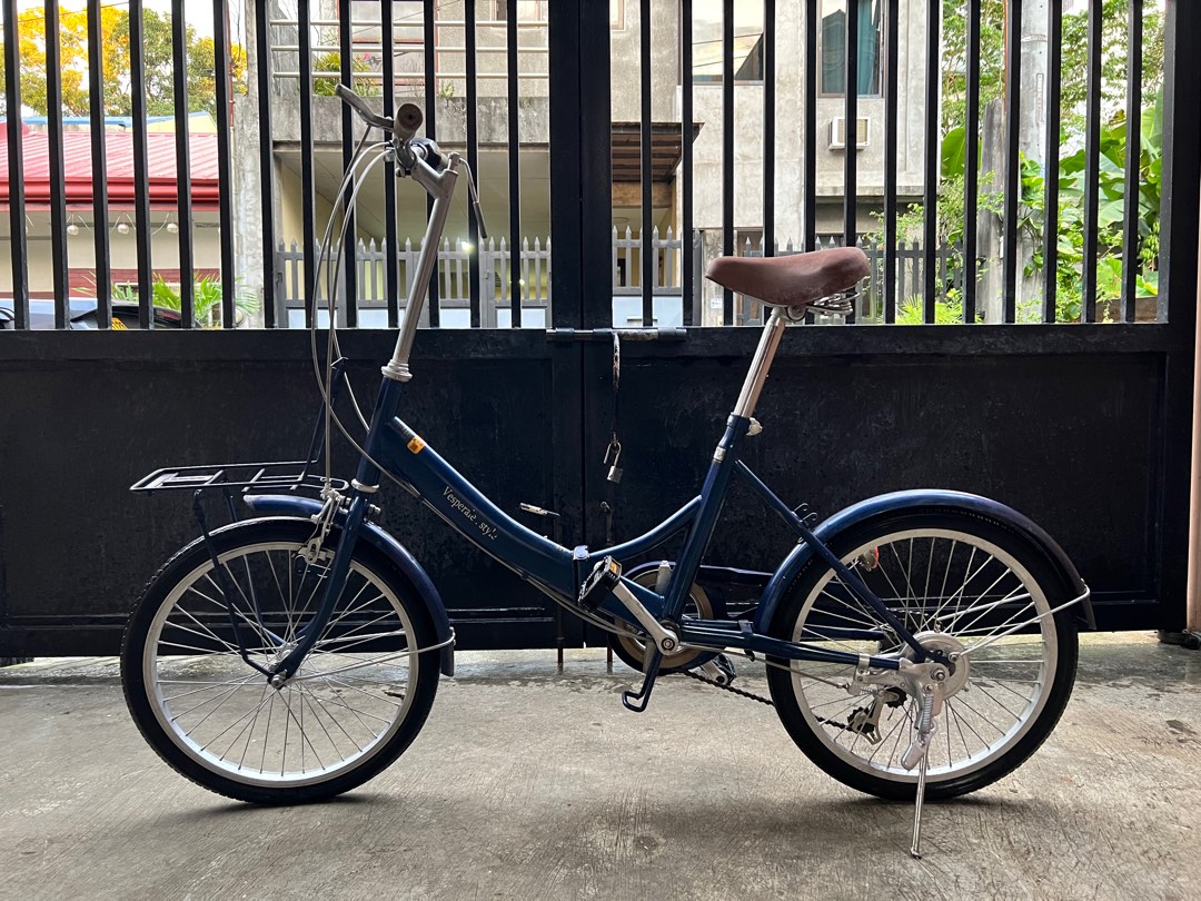 Vesperale Folding Bike w/ Front Carrier, Sports Equipment, Bicycles ...