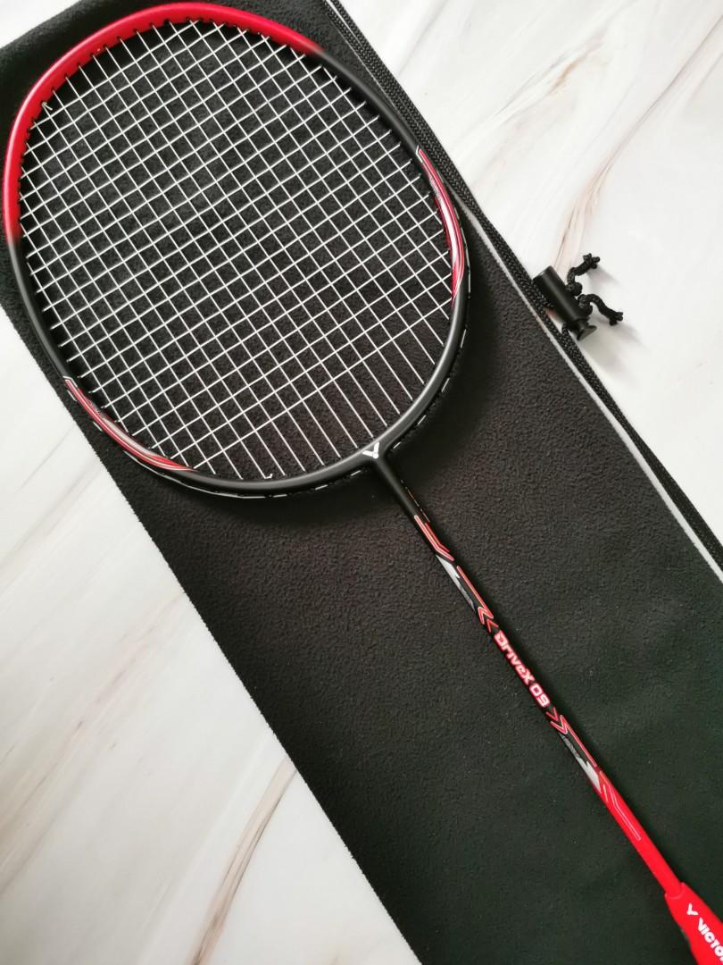 Victor DriveX 09 Drive-X Badminton Racket Babolat Li Ning Yonex Mizuno ...