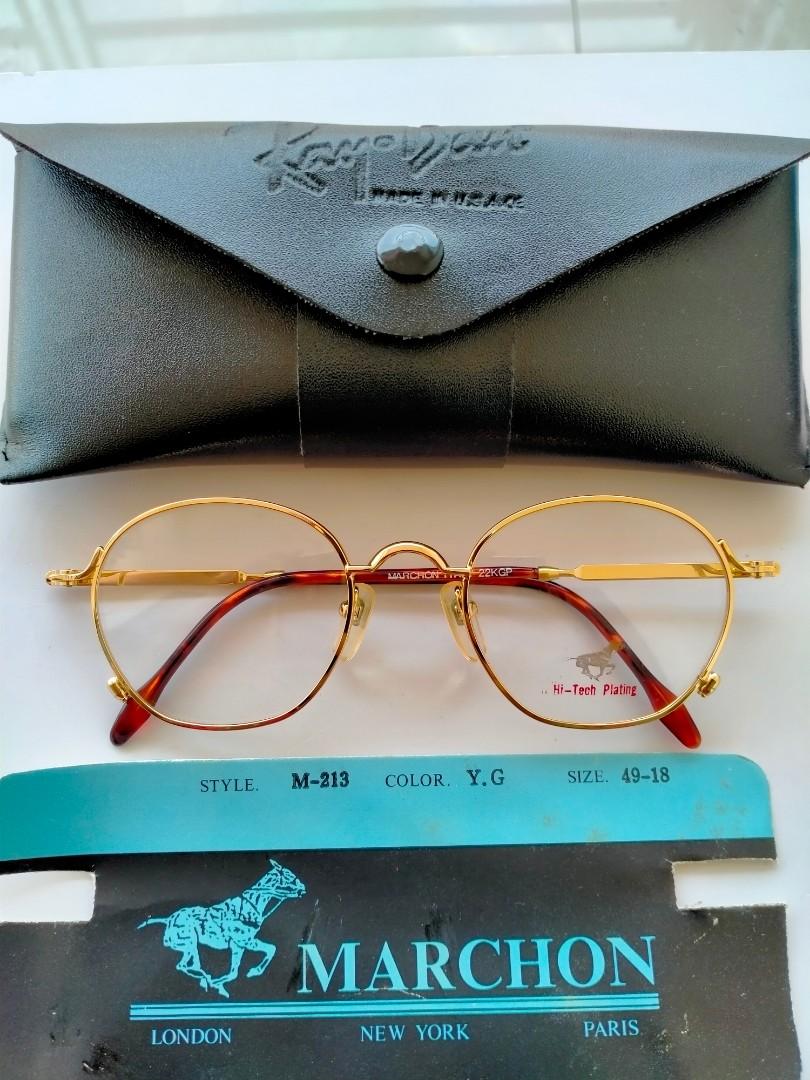 Vintage frame/Vintage Sunglasess 70s Brand: MARCHON ITALY 22KGP Made in ...