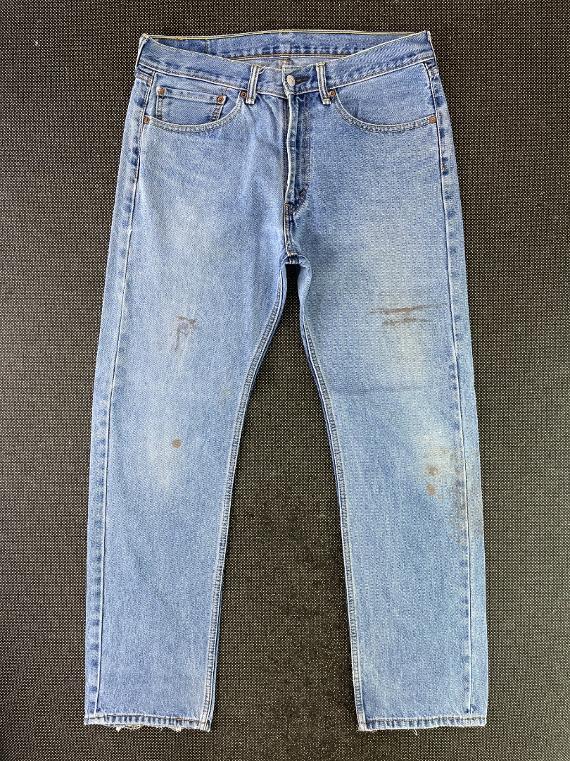 Vintage Levis 505 Stone Wash Jeans - J333, Men's Fashion, Bottoms ...