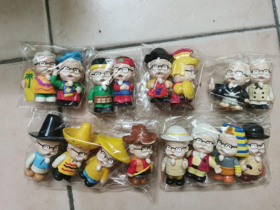 VINTAGE/RARE 90’s KFC COLONEL SANDERS AROUND THE WORLD FIGURINES ...