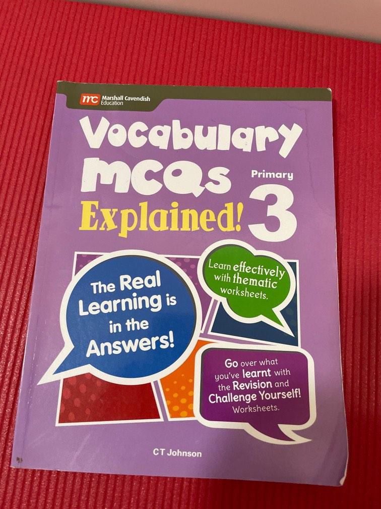 Vocabulary MCQs Explained! P3, Hobbies & Toys, Books & Magazines, Assessment Books on Carousell