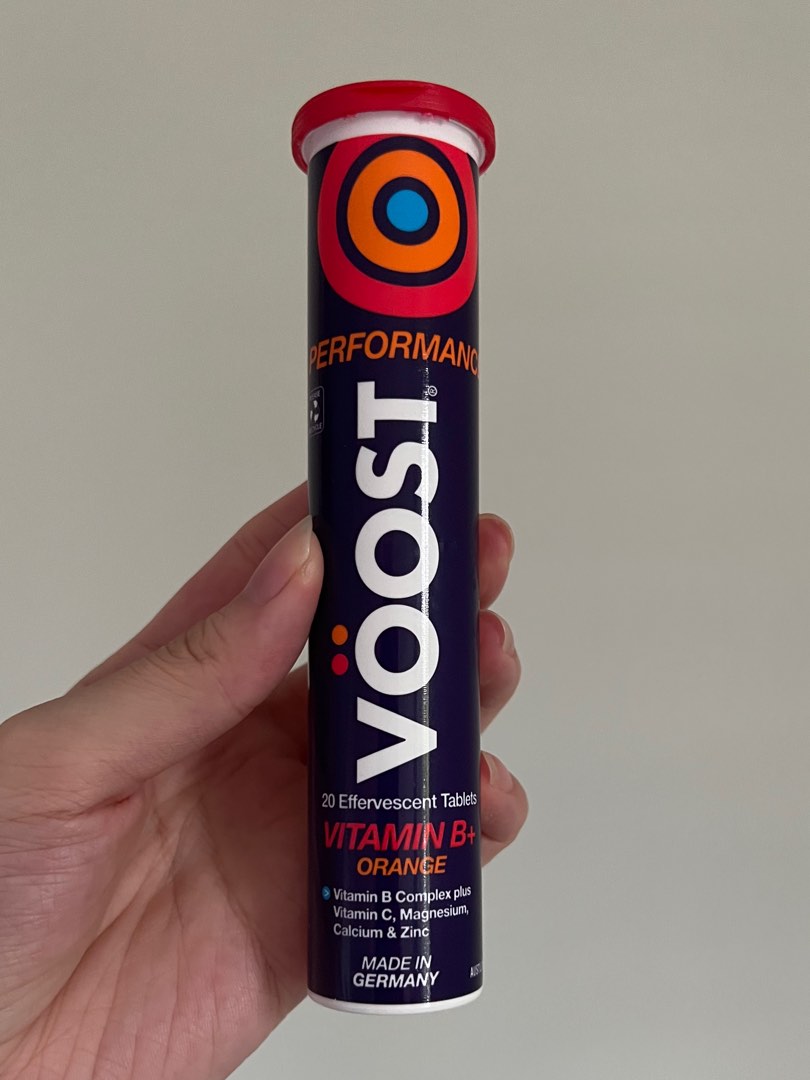 Voost Vitamin B + Performance Effervescent Tablets, Health & Nutrition ...