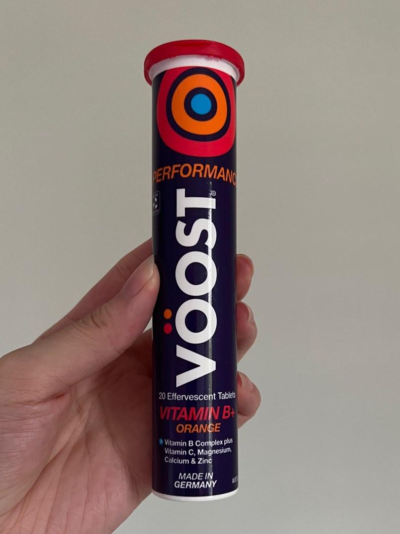 Voost Vitamin B + Performance Effervescent Tablets, Health & Nutrition, Health Supplements ...